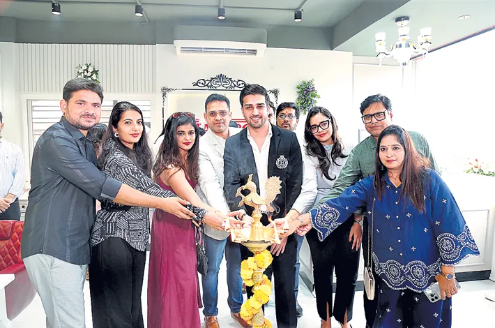 Actress Supriya Chavan inaugurates Habibs Salon