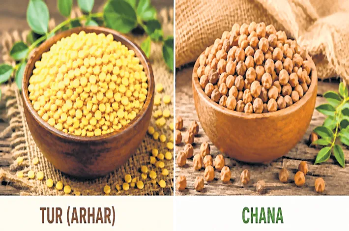 Tur prices ease further; chana remains stable